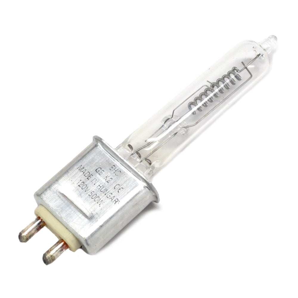 37082 GE EHC 500W 120V G9.5 T4 Clear Halogen Lamp