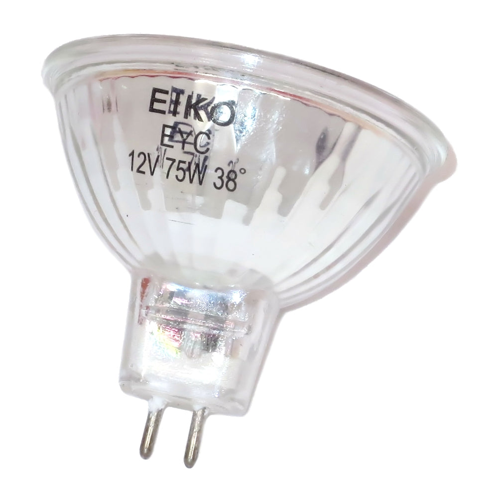 15062 Eiko EYC 75W 12V MR16 GU5.3 Clear Halogen Lamp